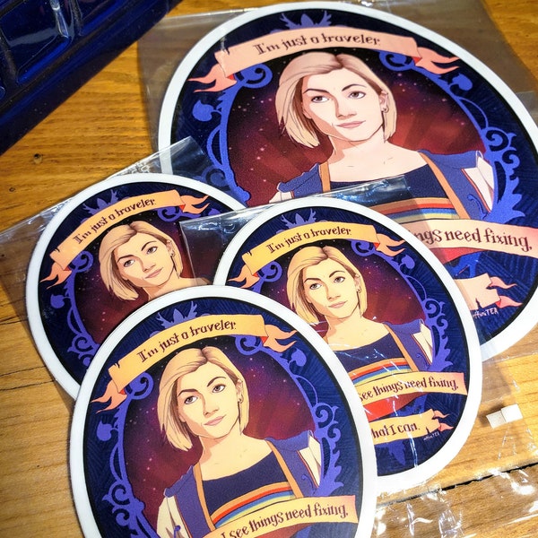 Doctor Who Sticker - Etsy