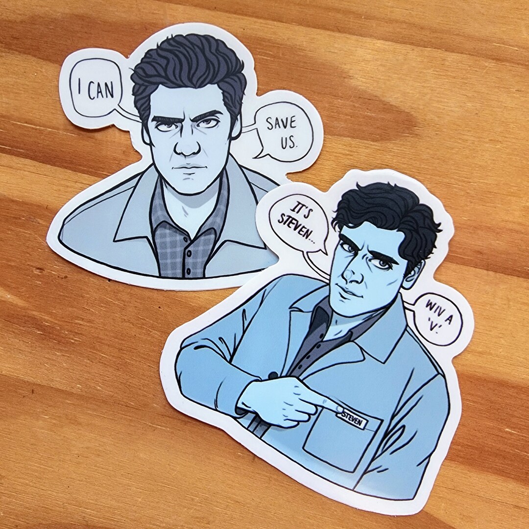 Marc & Steven [moon Knight] STICKERS - Etsy