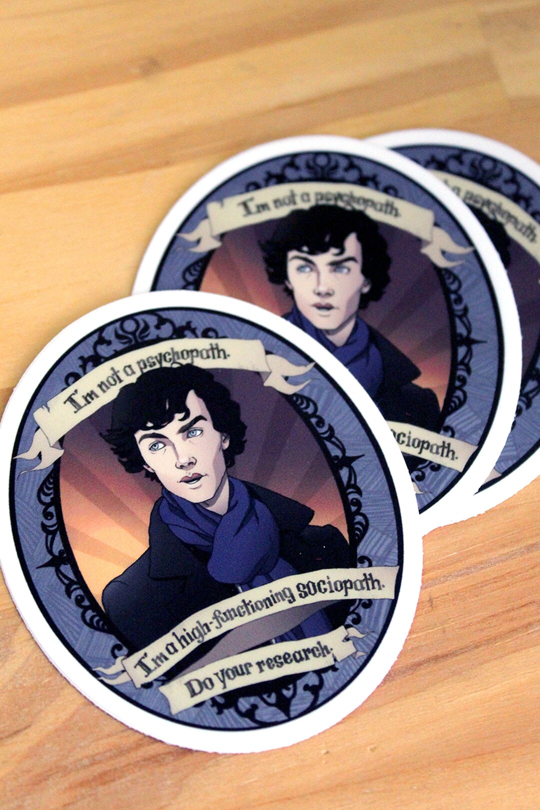 Sherlock Holmes [BBC Sherlock] STICKERS - Etsy