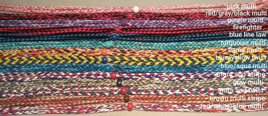 Original 1985-86 Style Clip-in Stampede Strings. Hand Braided Cotton ...