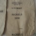 Vintage Cloth Bank Bags / Two Cloth Coin Bags / US MINT Nickle - Etsy