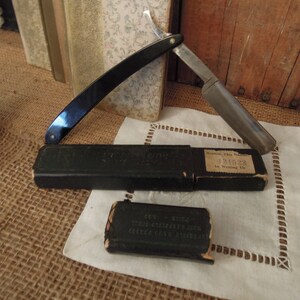 Vintage Shaving Collection / Barber Fuller Yellow Brush / Dixie Barber ...