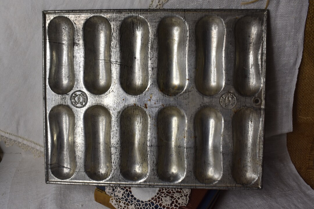 Vintage Lady Finger Mold / Pastry Mold / Baking Tray / Made in England ...