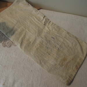 Vintage Cloth Bank Bags / Two Cloth Coin Bags / US MINT Nickle Bag and ...