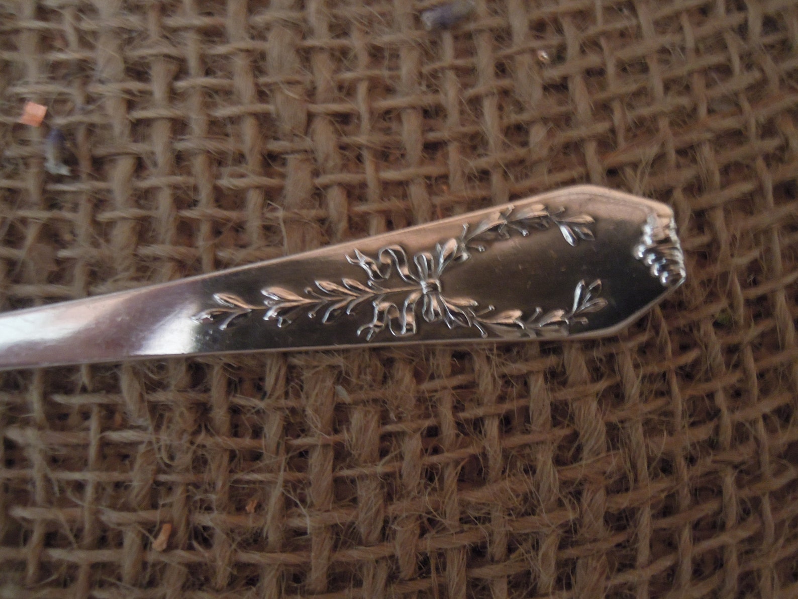 Vintage Sterling Relish Fork / Small Simple Serving Fork / Silver 3 ...