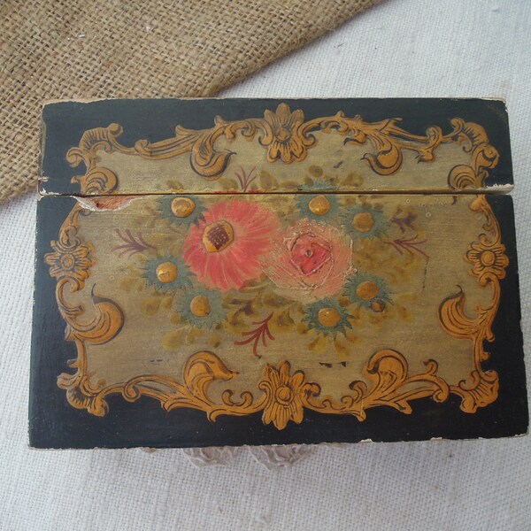 Antique Card Box Wedding - Etsy
