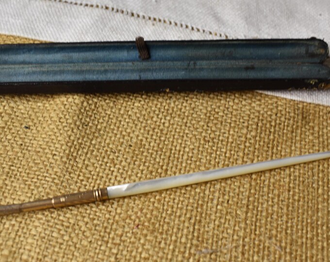 Vintage John Holland's MOP Dip Ink Pen / Antique Mother of Pearl Ink ...