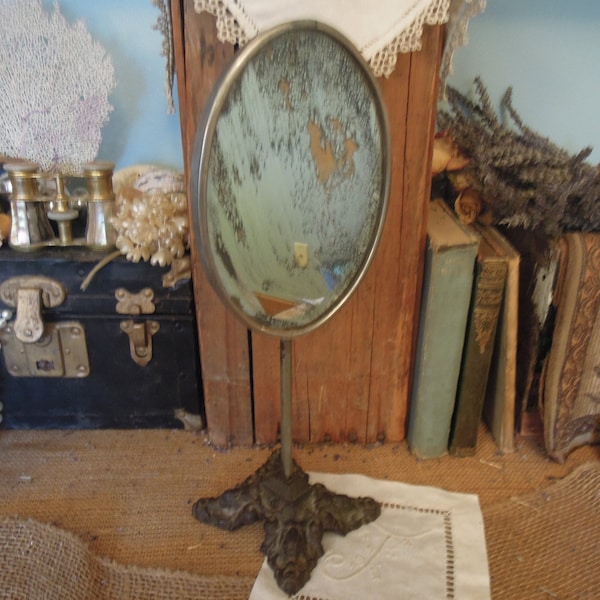 Antique Standing Mirror - Etsy