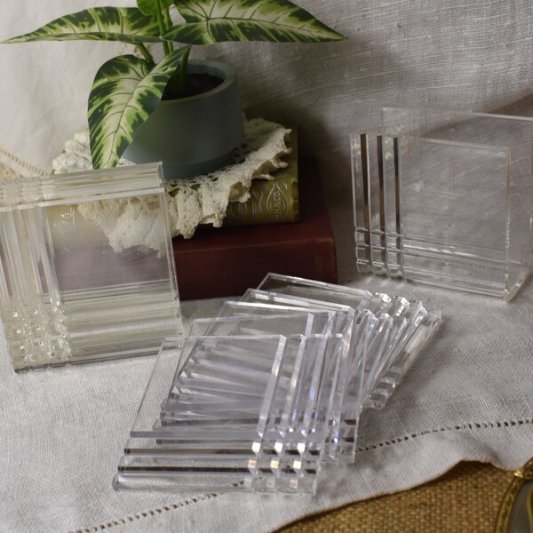 Acrylic Coasters - Etsy