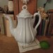 Vintage Jacob Furnival Ironstone Tea Pot / Antique English White ...