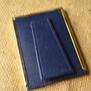 Vintage Halcyon Days Enamels Picture Frame / Floral Enamel Mat in Mini ...