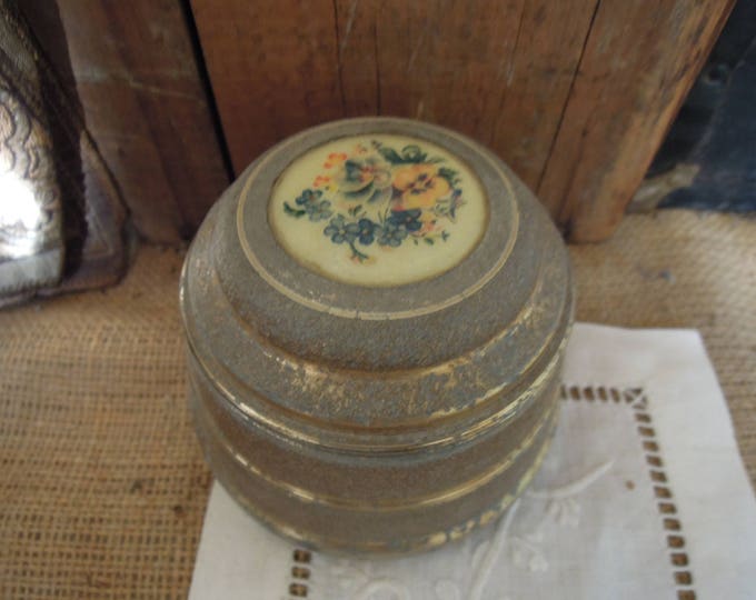 Antique Cody Music Box / Vintage Powder Box / Floral Gold Music Box - Etsy