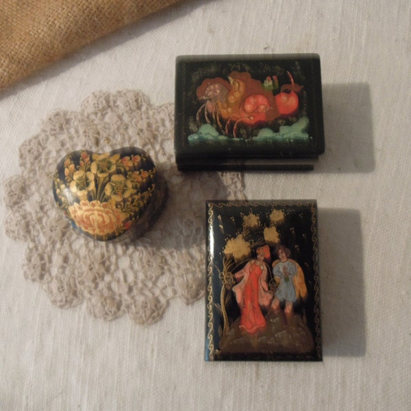 Russian Lacquer Box - Etsy
