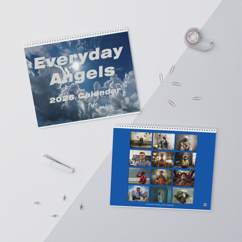 Every Angels Wall Calendar 2026 - Etsy