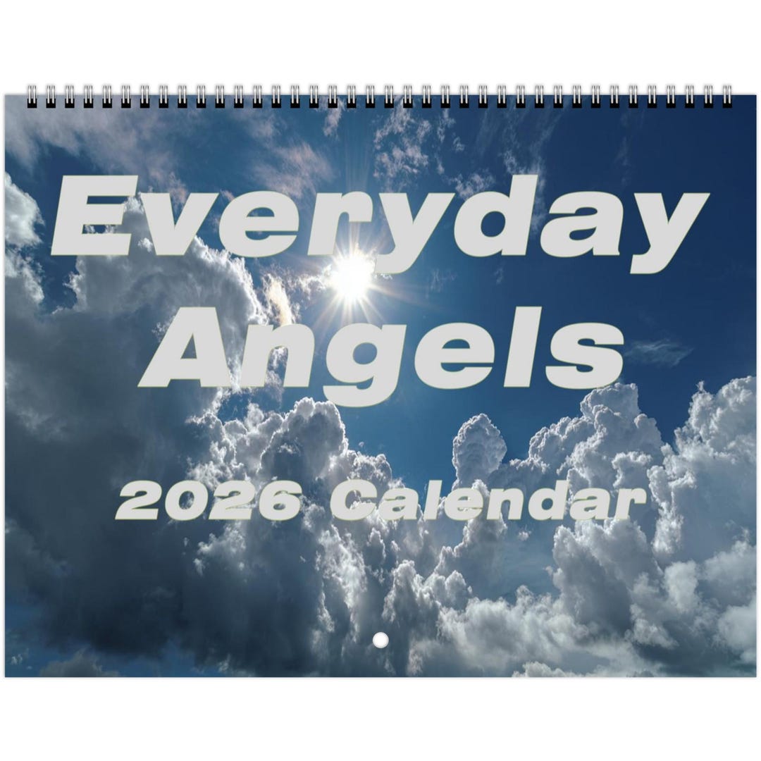 Every Angels Wall Calendar 2026 - Etsy