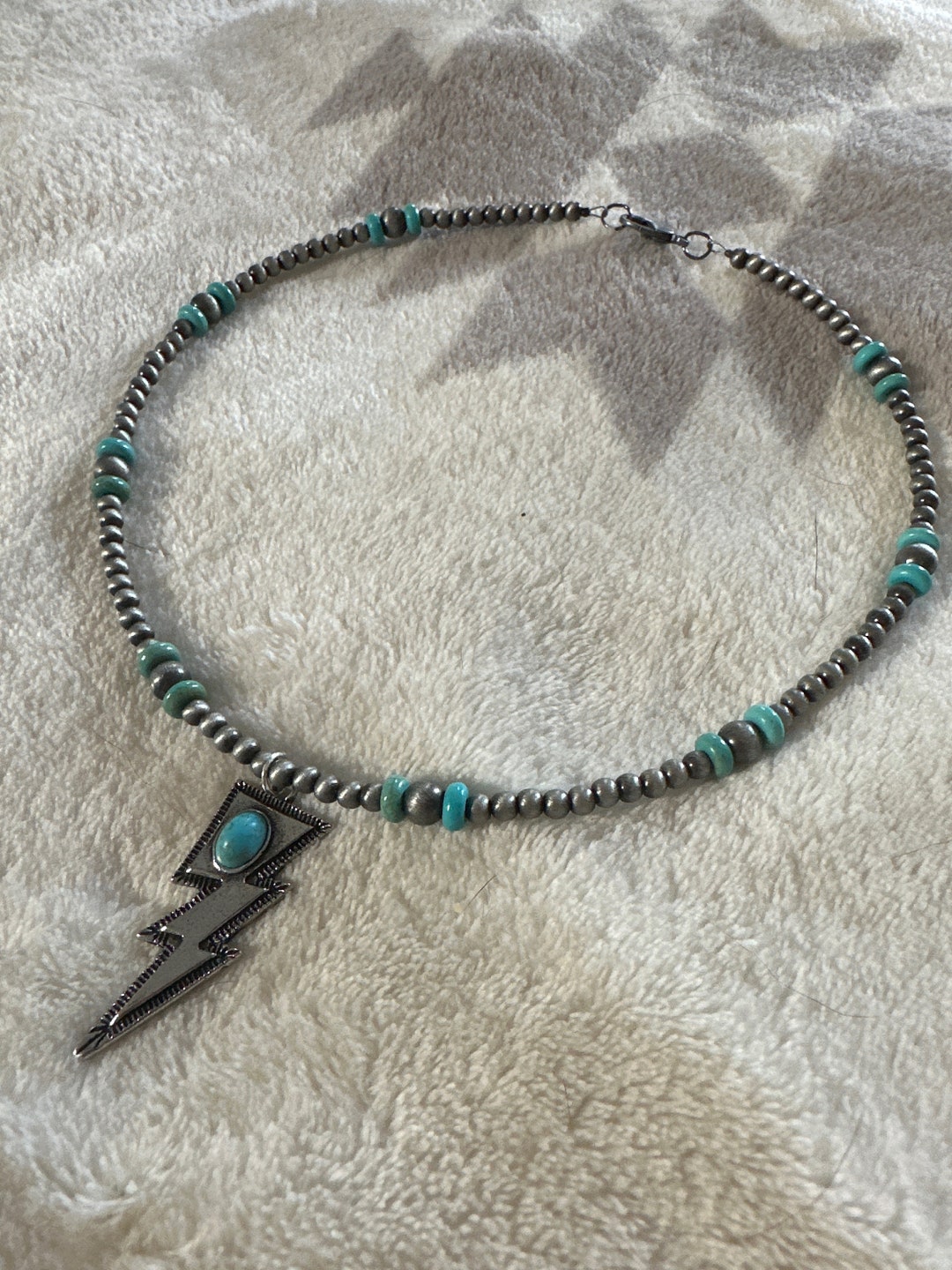 Desert Pearl X Turquoise Lightning - Etsy