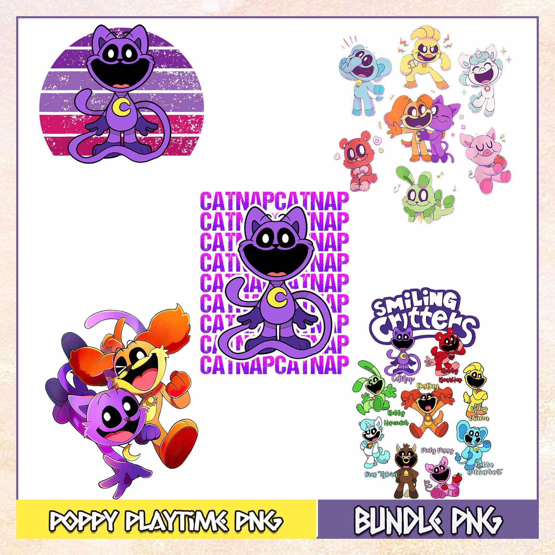 Poppy Playtime Smiling Critters png, Poppy Playtime Svg, Personagens ...
