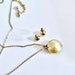Vintage Signed Monet Pearl and Crystal Pendant With Matching Earrings ...