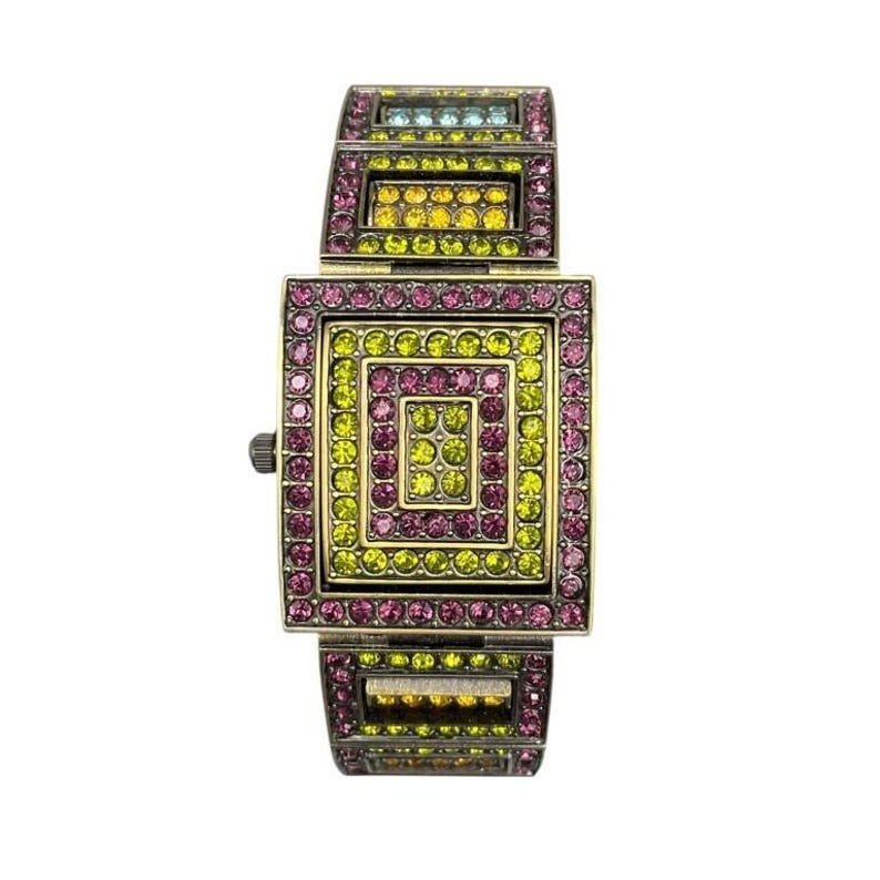 Vintage Heidi Daus Bracelet Watch/bracelet in Original Box, Watch Face ...