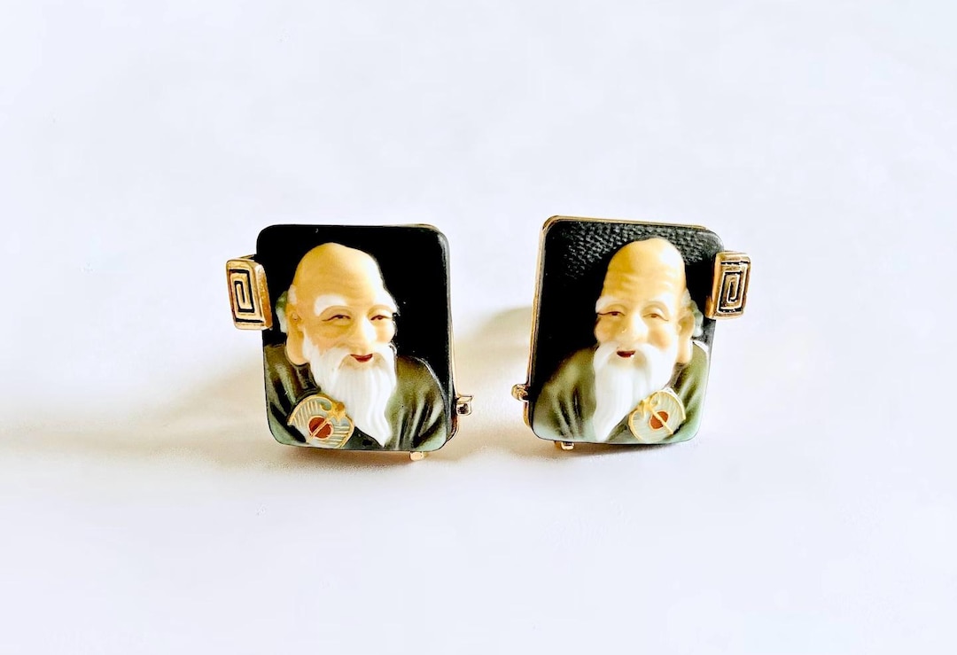 Vintage Swank Oriental Dynasty Collection Cuff Links, Japanese ...