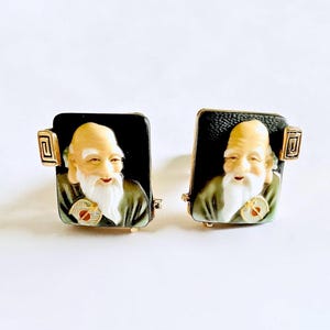 Vintage Swank Oriental Dynasty Collection Cuff Links, Japanese ...