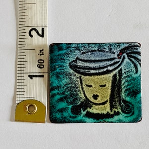 Gerte Hacker Mid-century Modern Portrait of Young Girl Pin, 1950's ...