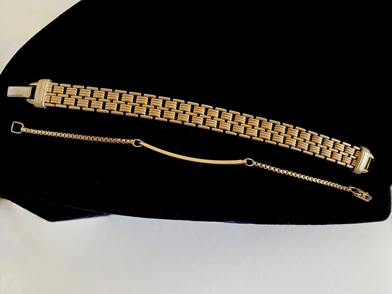 Vintage Avon Gold Tone Casual Bracelets Two 6.5 - Etsy