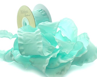 Double Ruffle Ribbon | Etsy