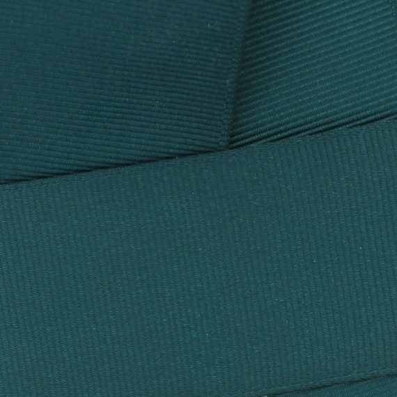 Teal Grosgrain Ribbon Solid Choose Width / Length | Etsy