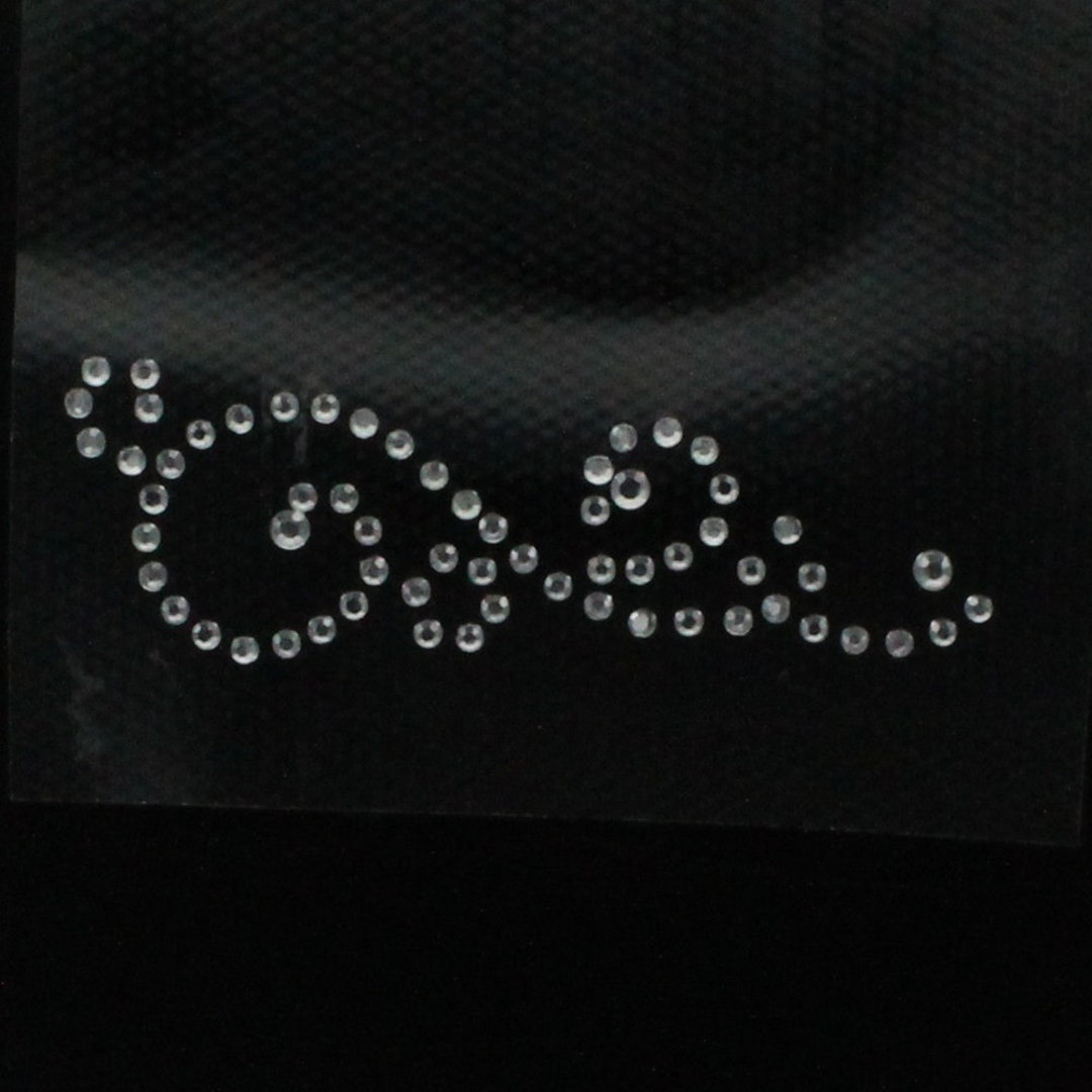 Hotfix Rhinestone Iron on Heat Transfer Motif Scroll Design - Etsy