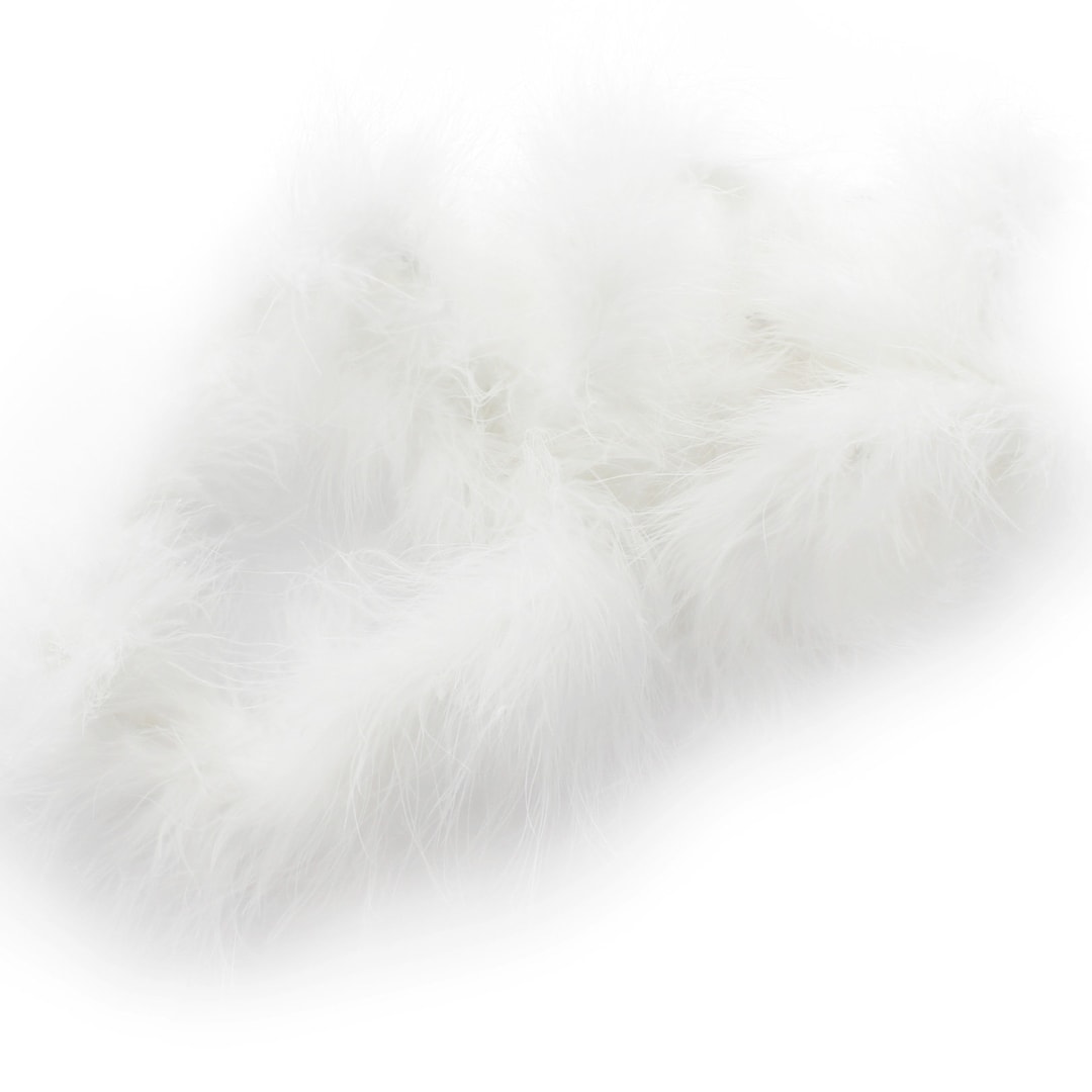 White Marabou Feather Boa 2 Yards (6 Feet) - Etsy