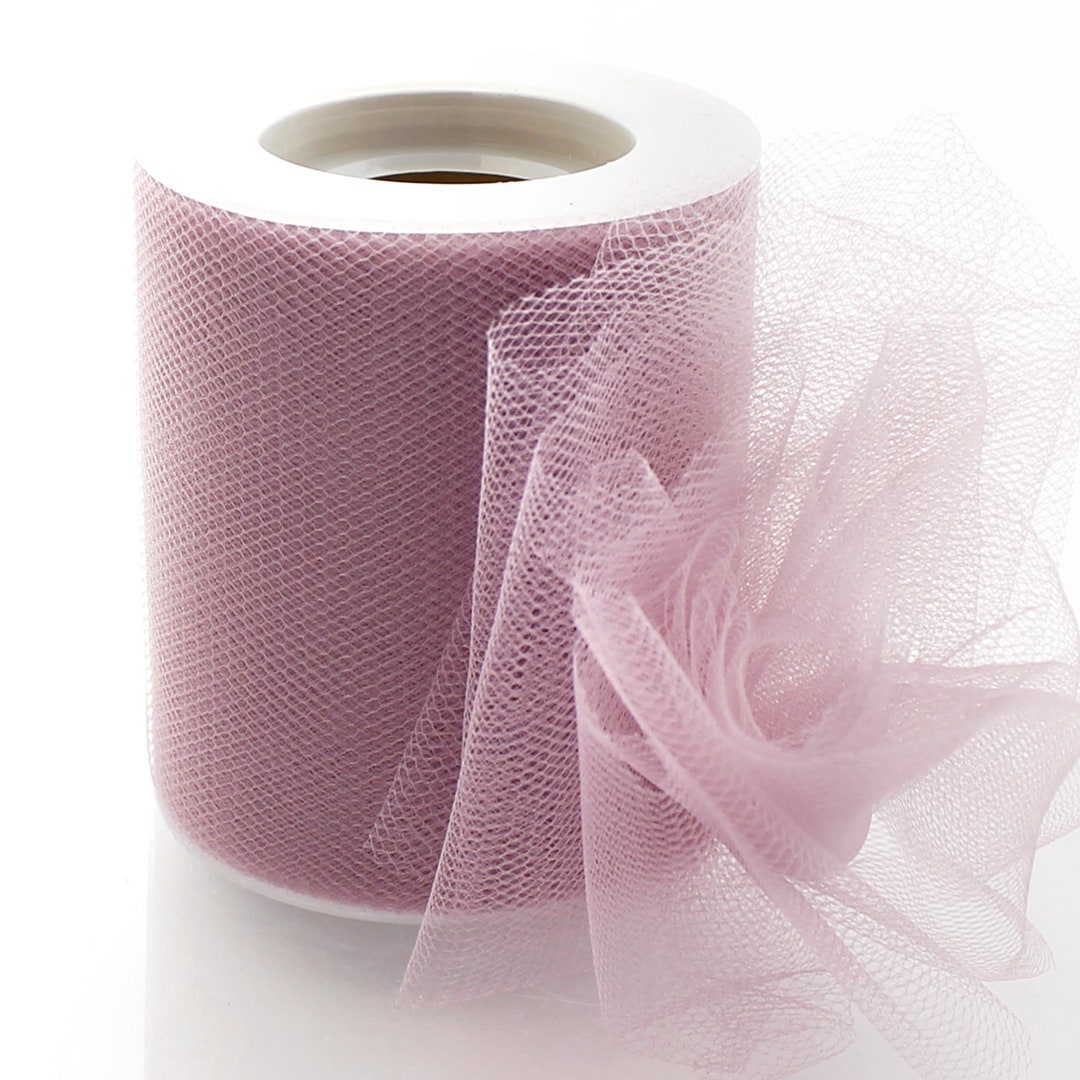 3" Premium Tulle Dusty Lilac - Choose Length - Etsy