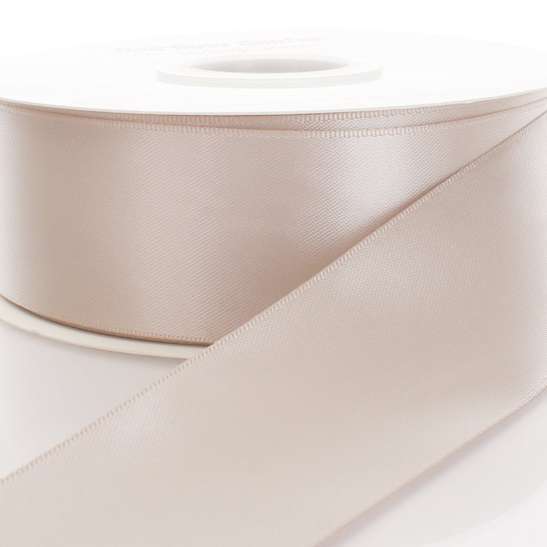 Taupe Double Face Satin Ribbon - Choose Width / Length - Etsy
