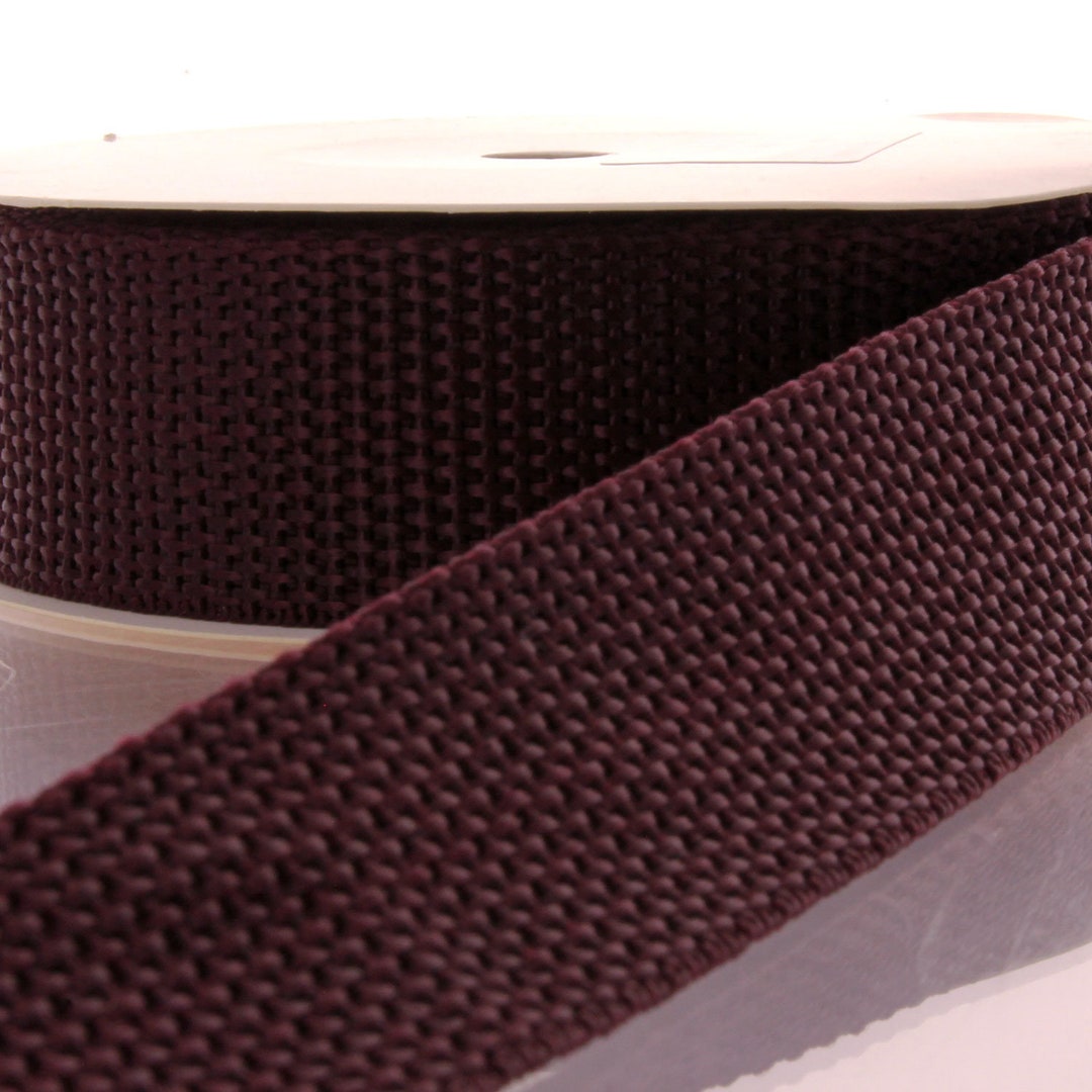 Burgundy Key Fob PP Webbing - Choose Length - Etsy
