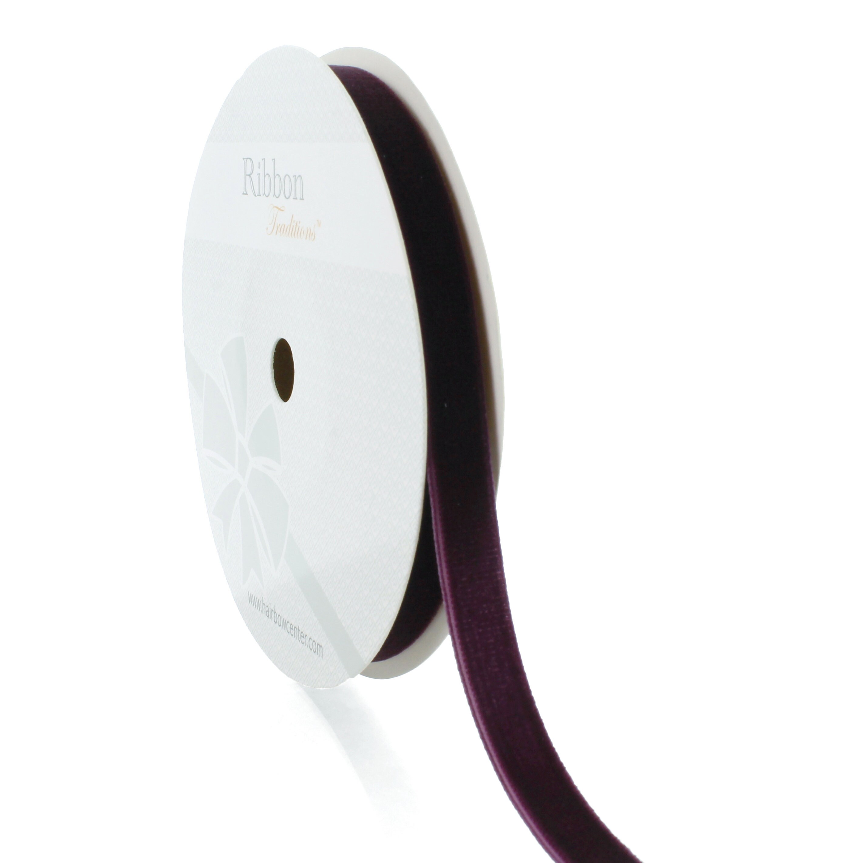 Rustic Plum Velvet Ribbon Choose Width / Length - Etsy