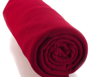 Solid Crimson Red Fabric - Etsy