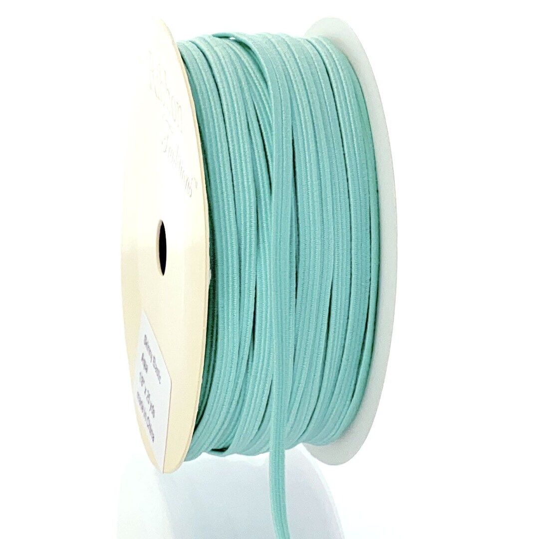 Aqua 1/8" Skinny Elastic Beading Crafts Choose Length - Etsy