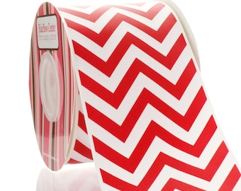Red Chevron | Etsy