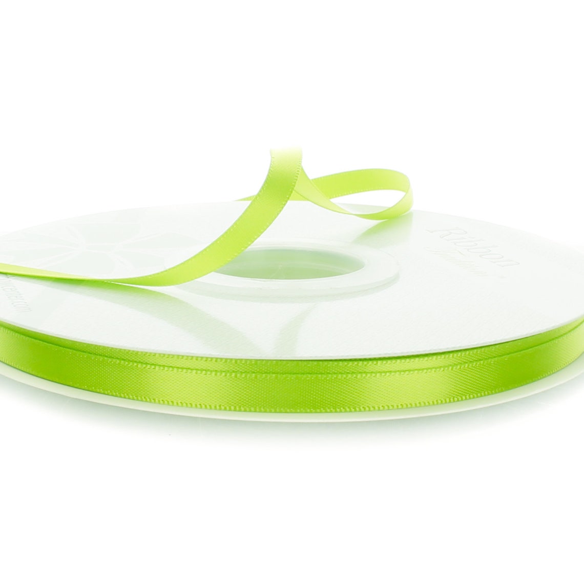 Apple Green Double Face Satin Ribbon Choose Width / Length - Etsy