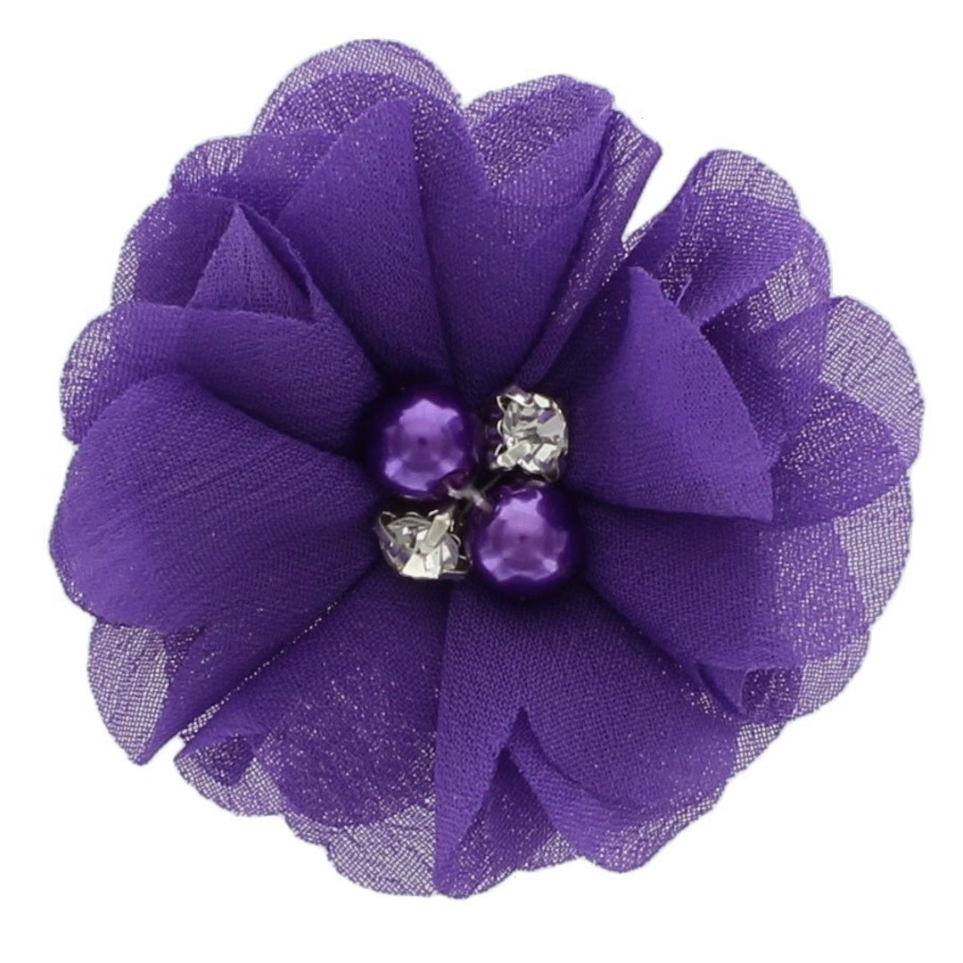 Purple Small Hair Flowers 2