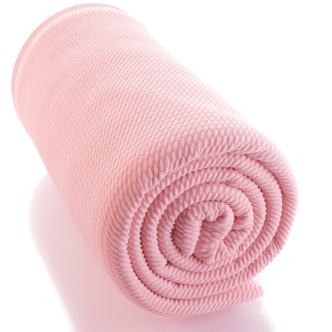 Blush Pink Solid Liverpool Bullet Stretch Fabric by the Yard or 6 Inch ...