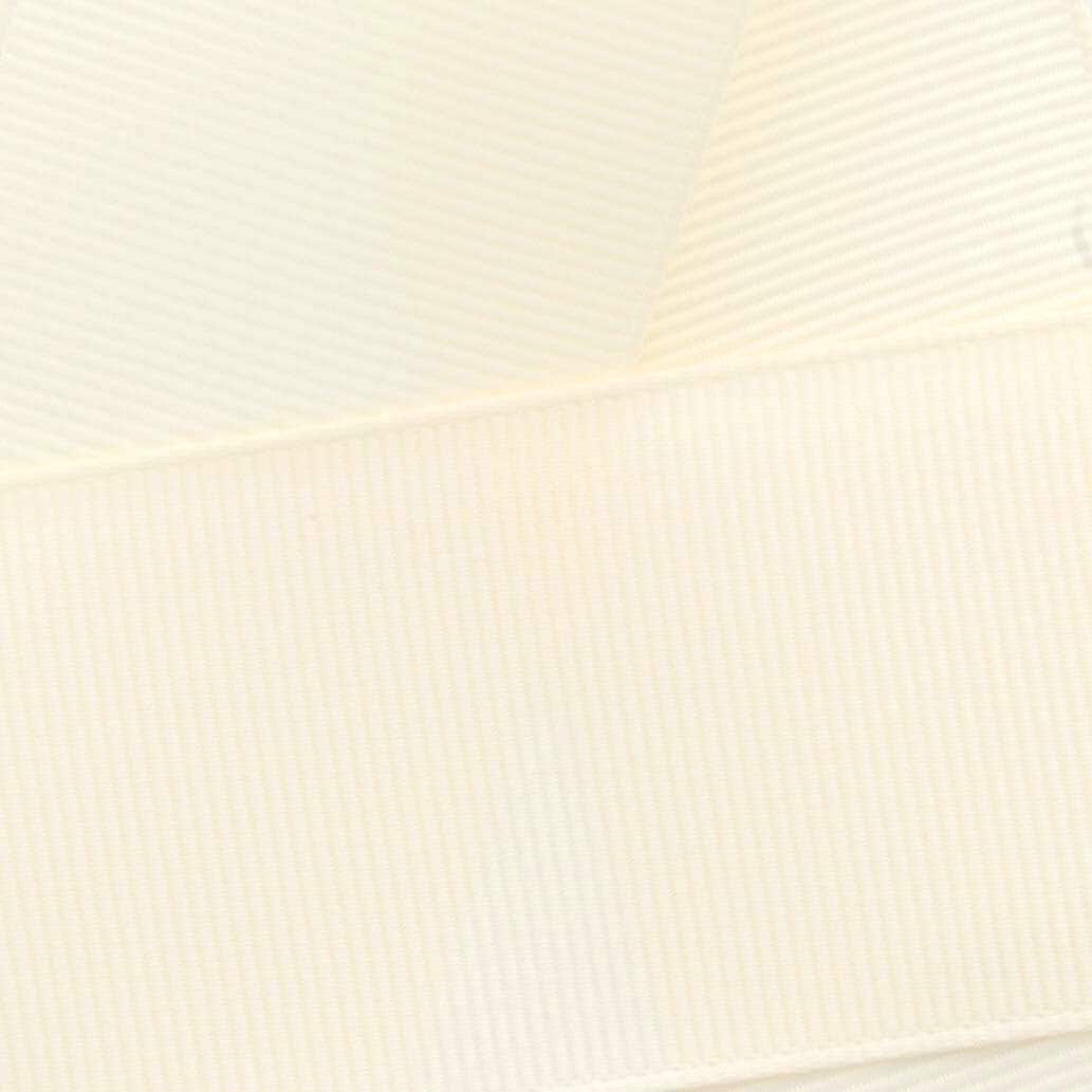 Ivory Grosgrain Ribbon Solid Choose Width and Length - Etsy