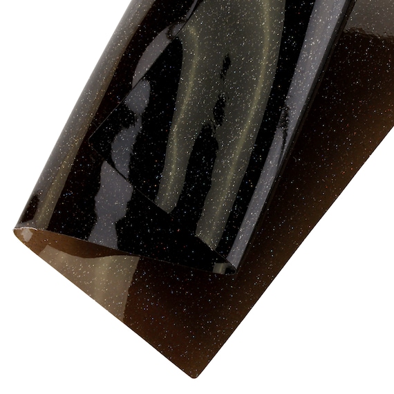 Glitter Transparent Jelly Sheets Black - Etsy