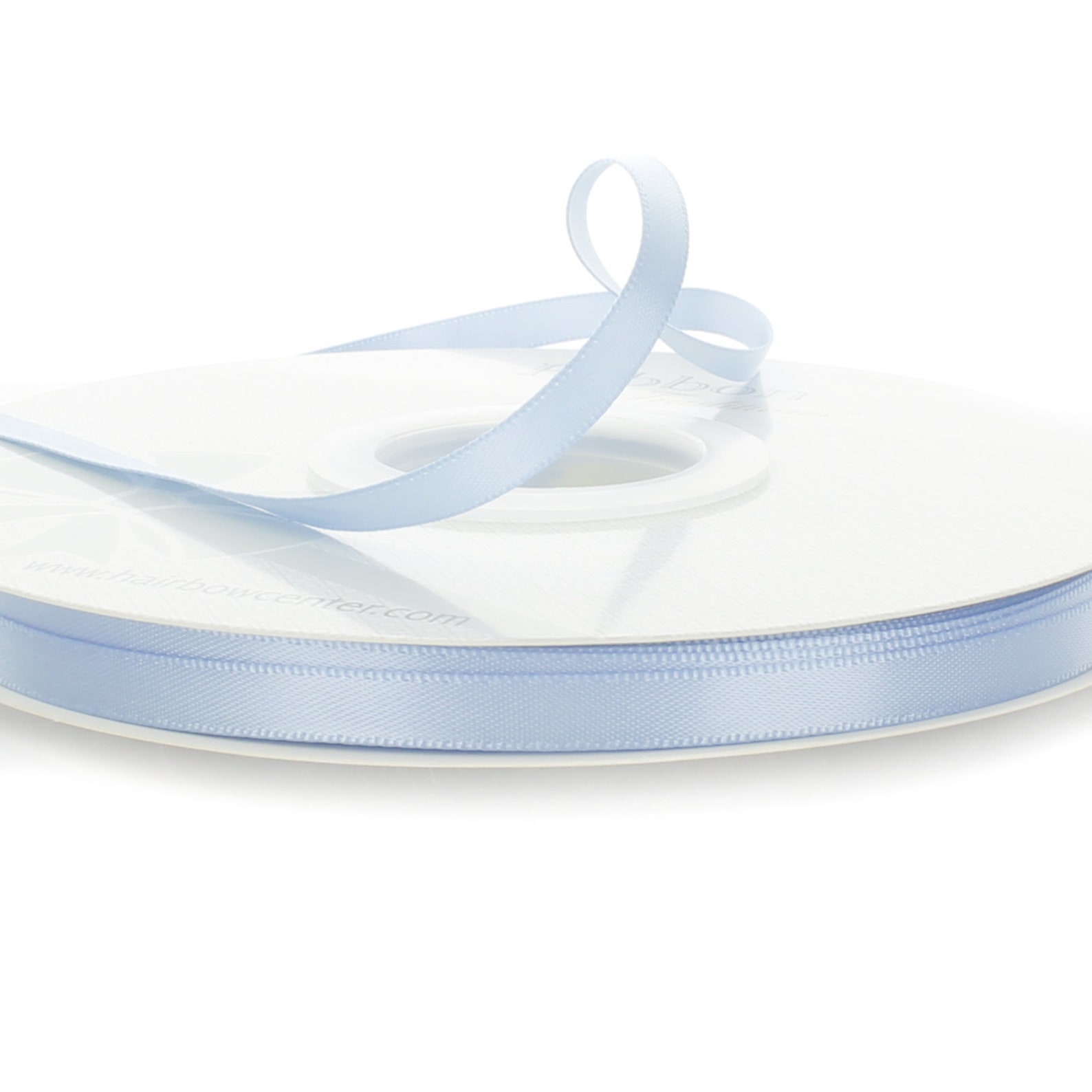 Dusty Blue Double Face Satin Ribbon - Choose Width / Length - Etsy