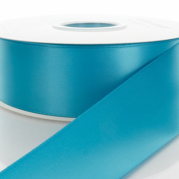 Aqua Satin Ribbon - Etsy