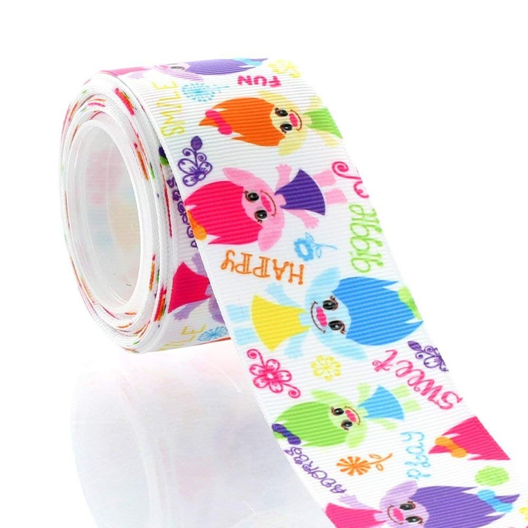 1.5 Inch Troll Dolls Grosgrain Ribbon Choose Length - Etsy