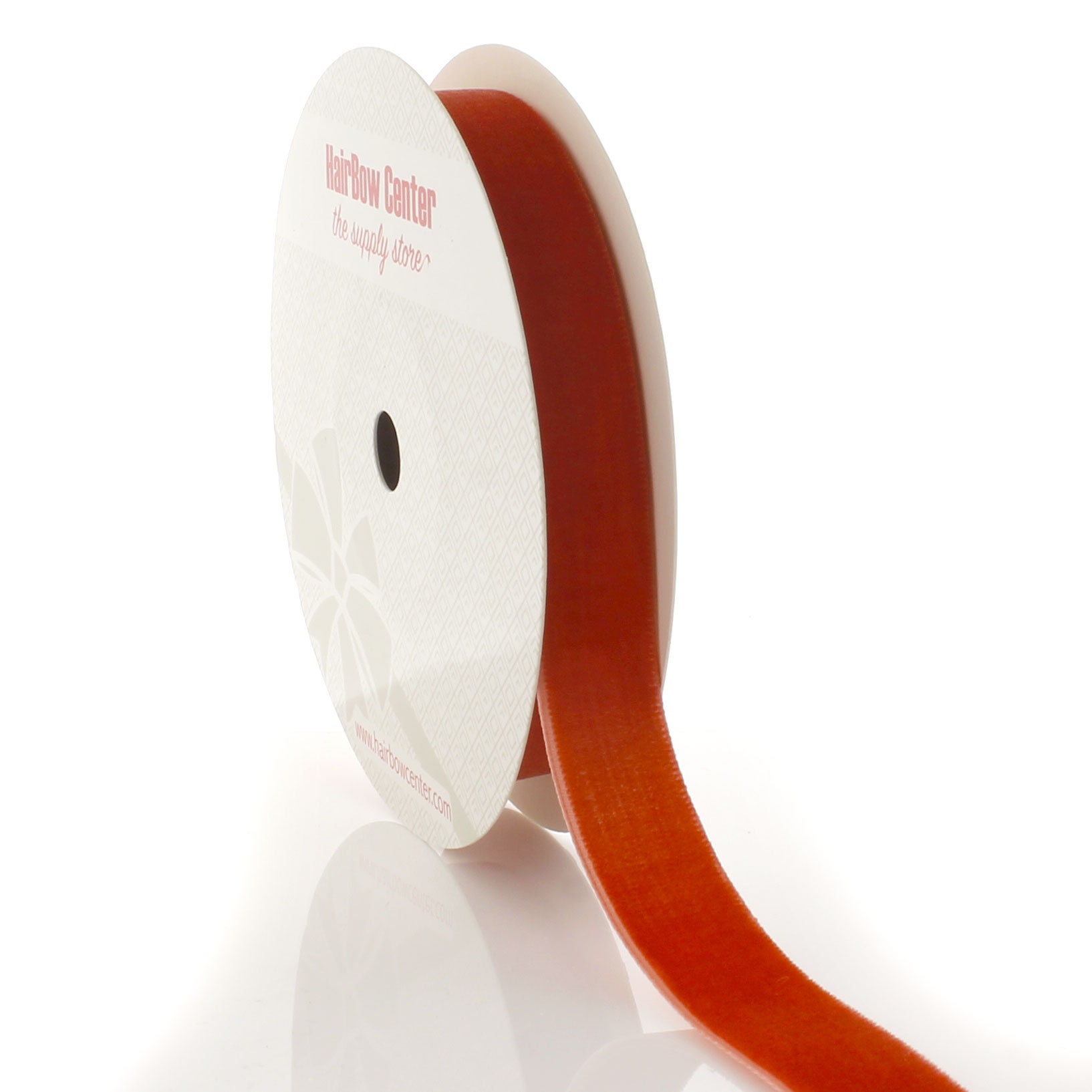 Burnt Orange Velvet Ribbon Choose Width / Length - Etsy