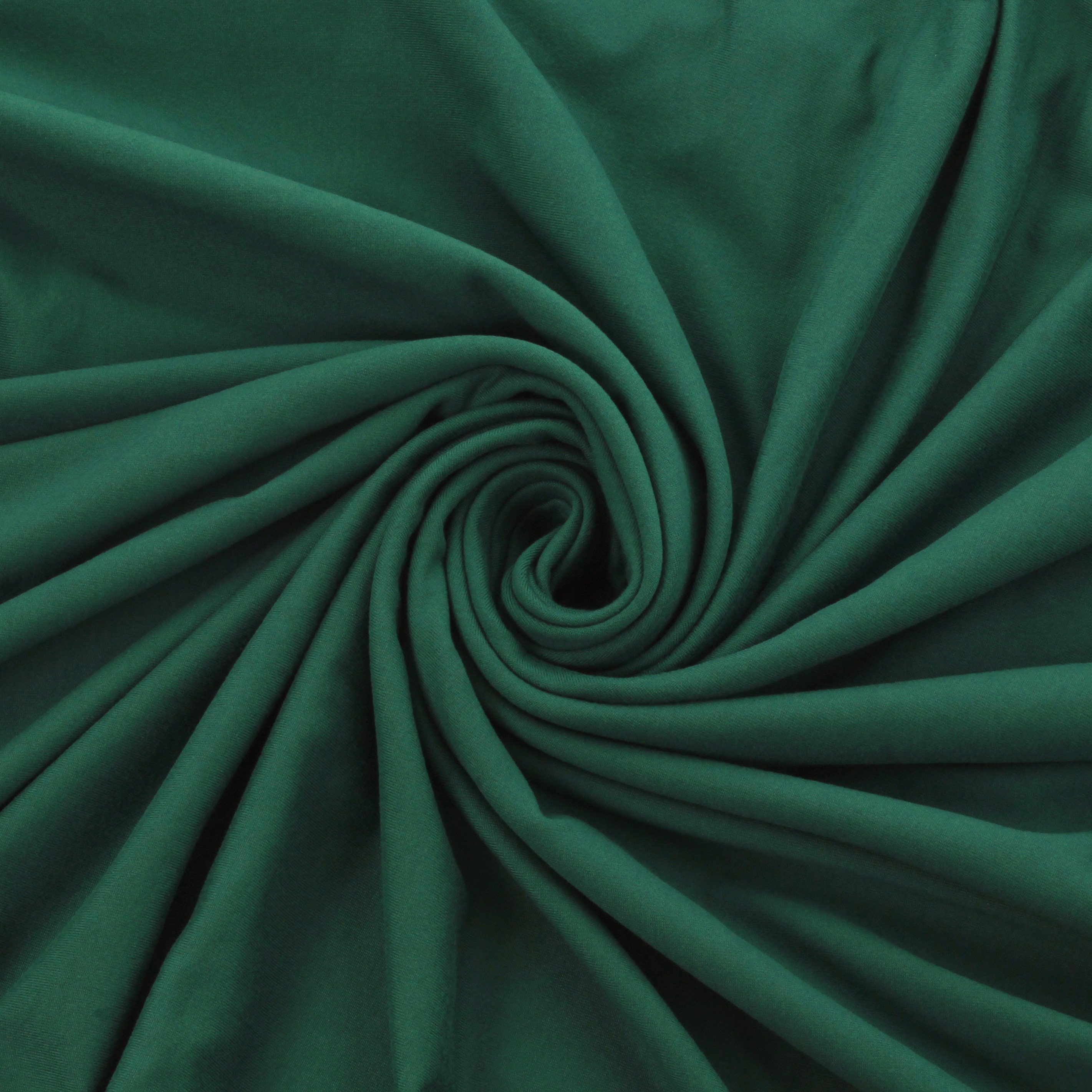 Solid Hunter Green DBP 4-way Stretch Fabric Double Brushed Polyester by ...