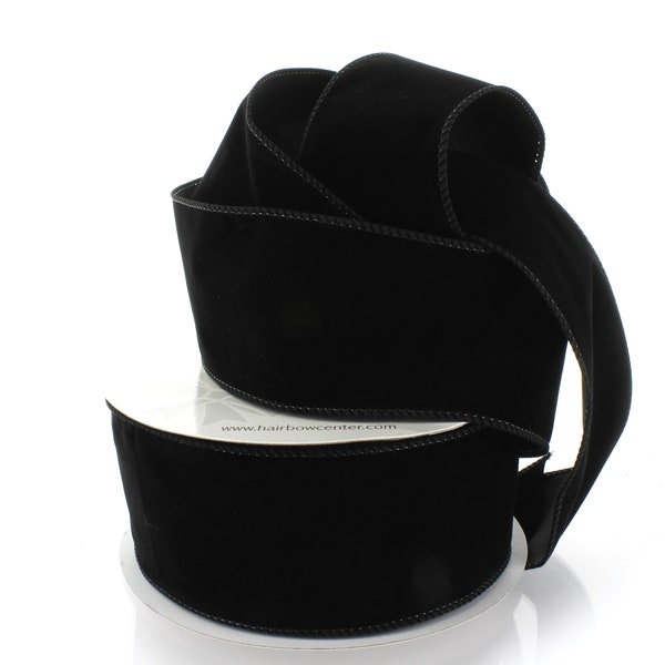 Black Velvet Ribbon - Etsy