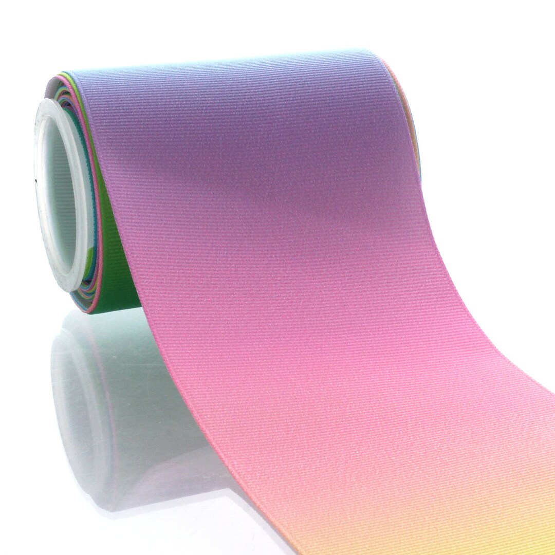 3 Soft Pastel Ombre Grosgrain Ribbon Choose Length - Etsy